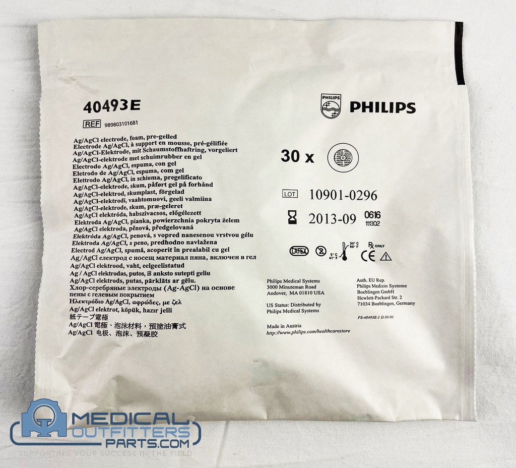 Philips Adult foam ECG electrode disposable monitoring and stress ...